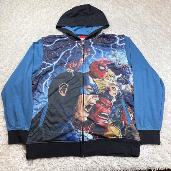 MAD Engine | Shirts | Marvel Mad Engine Hoodie Mens Large Avengers ...